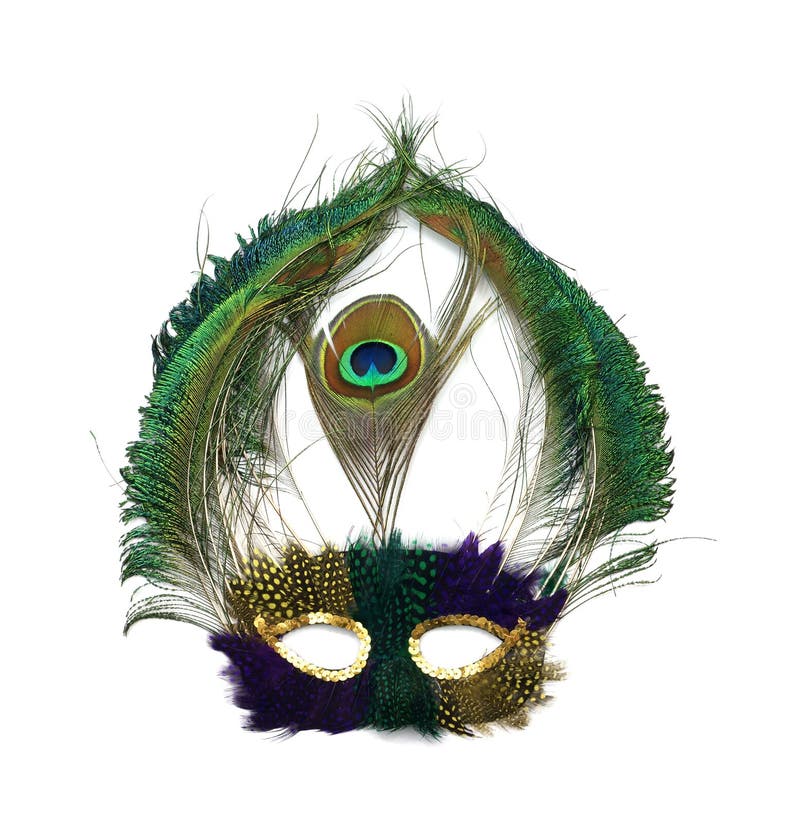 Mardi Gras peacock mask stock photo. Image of airy, seduction - 9017934