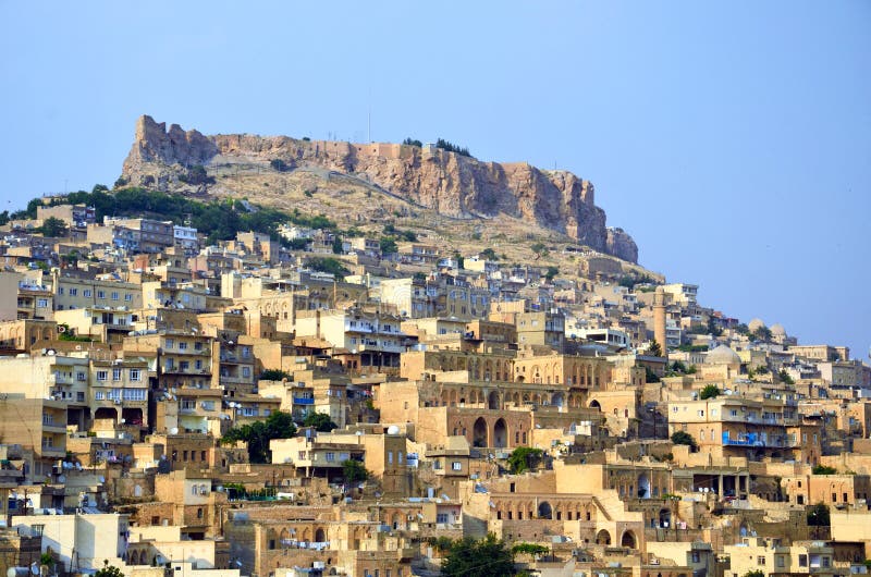 Mardin Castle stock photo. Image of southeastern, ancient - 57342044