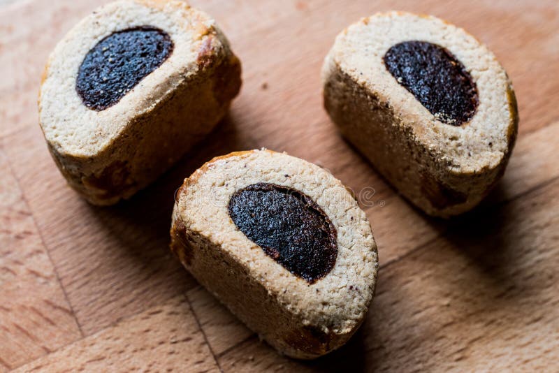 Mardin Coregi / Kulice with Date Fruit Paste and Almond Stock Image ...