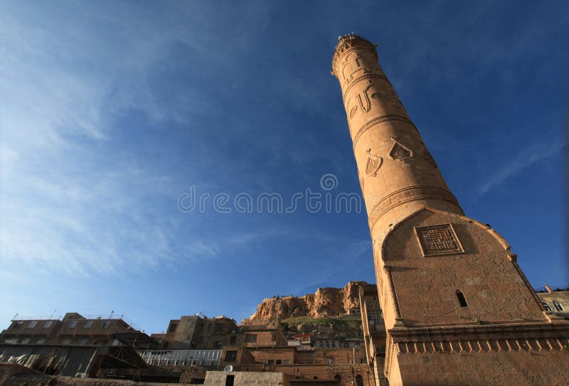 Ulu-Moschee in Mardin stockbild. Bild von moschee, türkisch - 20405561