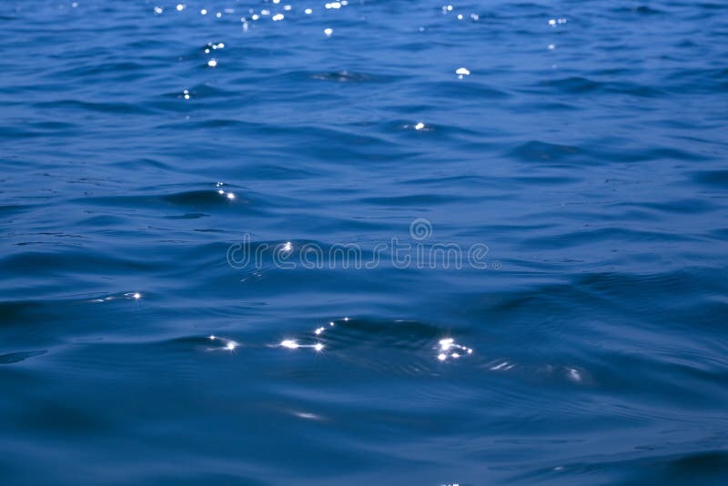 Mare Blu Con Spazio Di Copia Fotografia Stock - Immagine di sfondo ...