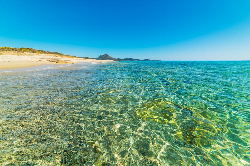 Mare Del Turchese in Costa Paradiso Fotografia Stock - Immagine di ...