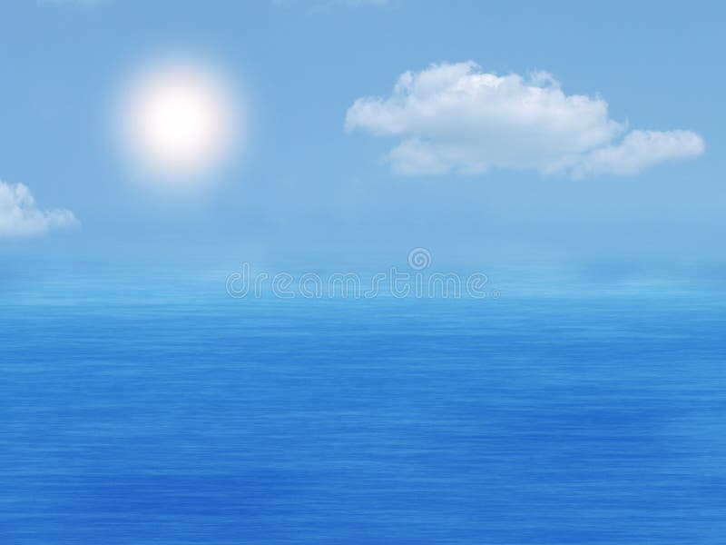 Mare e cielo immagine stock. Immagine di infinità, abbastanza - 2875041