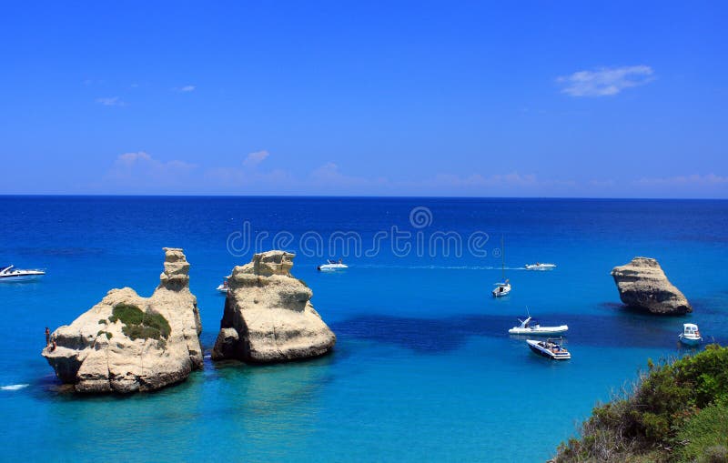 Mare italiano fotografia stock. Immagine di paesaggio - 5823706