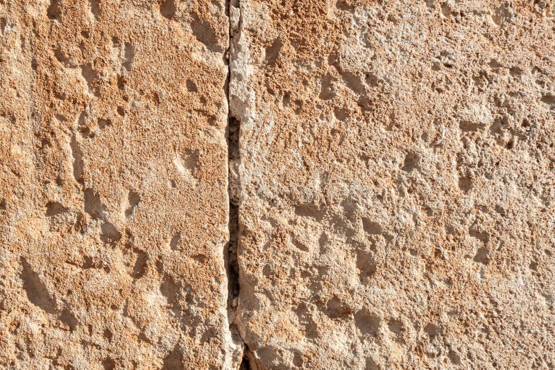 Mares Sandstone Stone Masonry Wall in Majorca Stock Image - Image of ...