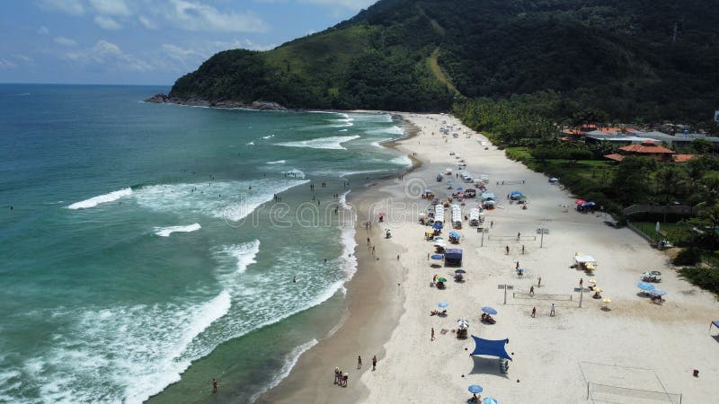 Maresias Beach Sao Paulo Brazil Editorial Photography - Image of ...