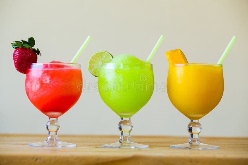 Margarita Drink Specials Tricolor Imagen de archivo - Imagen de tequila ...