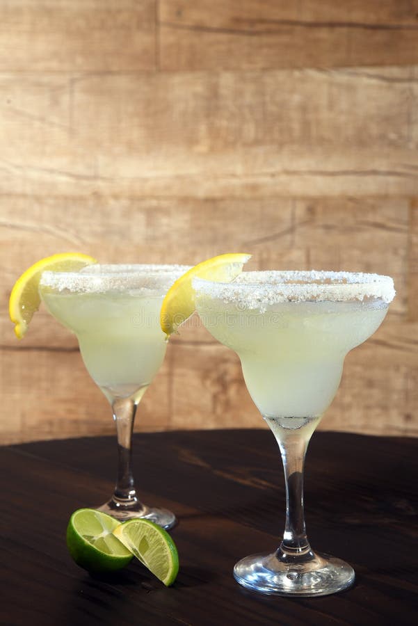 Margarita Tequila Drink with Lemon Refreshing Typical Mexican Alcoholic ...