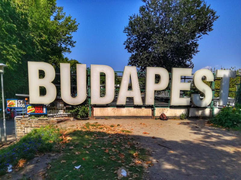 Margherita Island in Budapest Stock Image - Image of lawn, castle ...