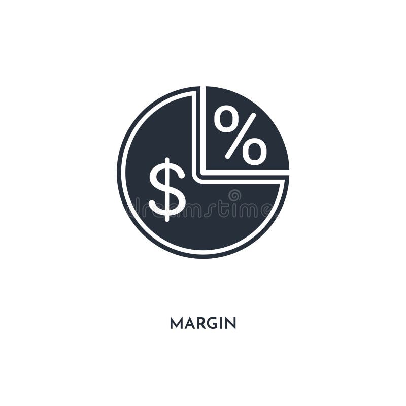 Margin Icon On White Background. Simple Element Illustration From ...