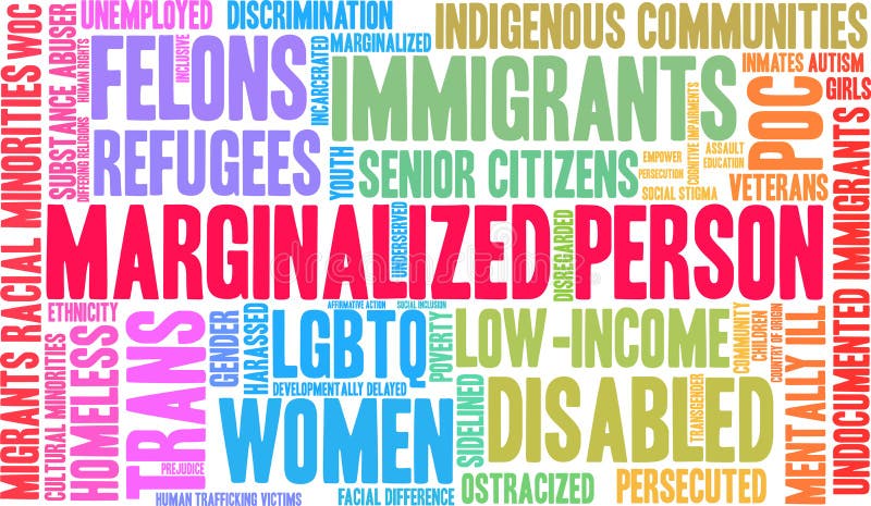 Marginalized Populations Stock Illustrations 145 Marginalized