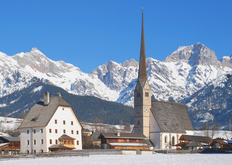 Maria Alm,Austria stock photo. Image of austria, salzburger - 22917706