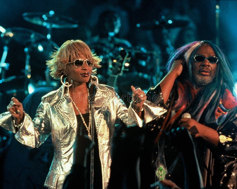 Maria J Blige Y George Clinton Foto de archivo editorial - Imagen de ...