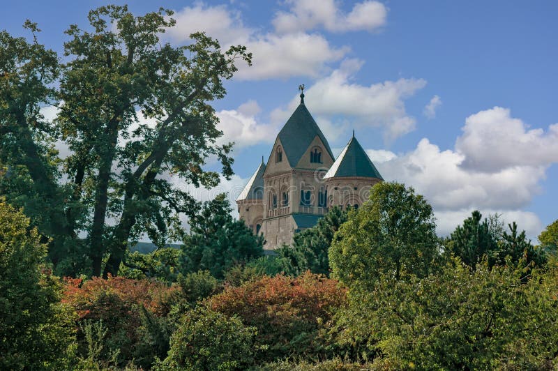Maria Laach Monastery in Germany Stock Photo - Image of middle, ages ...