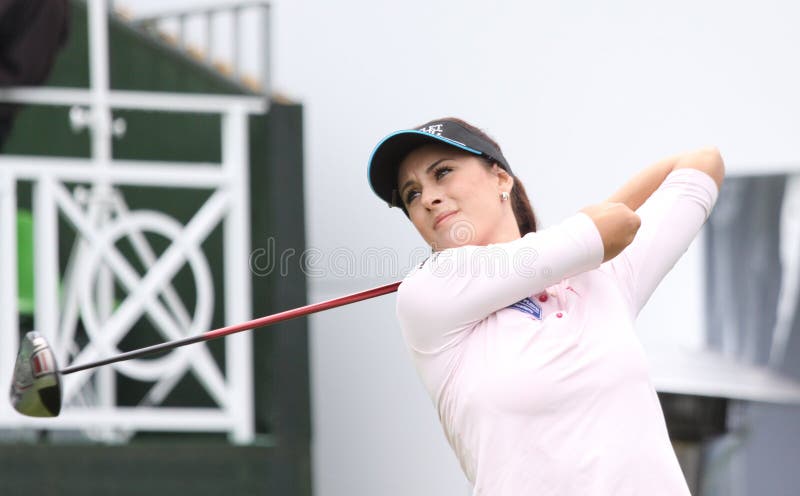 Maria Verchenova (RUS) Evian Masters 2011 Editorial Photo - Image of ...