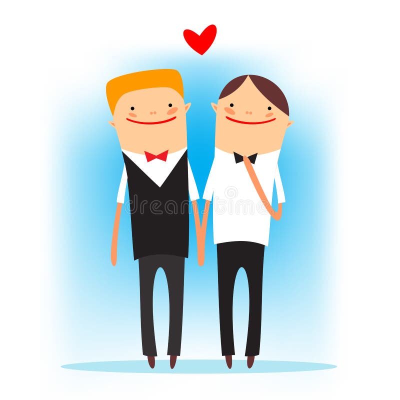 Mariage Homosexuel Illustration De Vecteur Illustration Du Couples