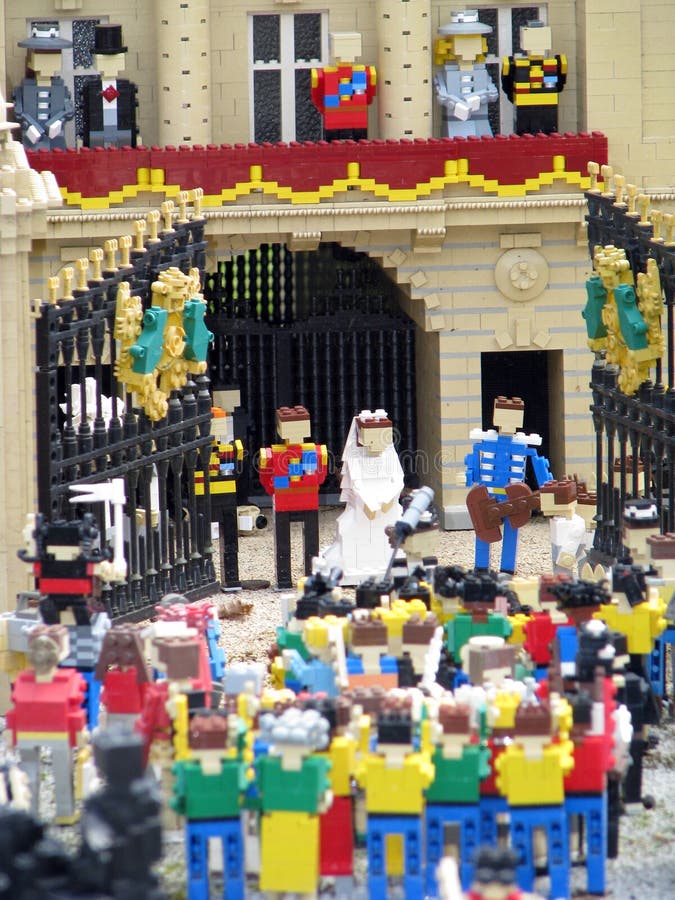 Mariage royal de Lego photo éditorial. Image du divertissement - 19853366