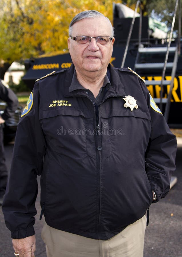 Maricopa County Sheriff Joe Arpaio Editorial Image - Image of unpopular ...