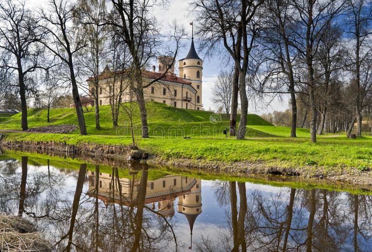 Castle in an Early Spring Day Stock Photo - Image of sunny, outdoor ...