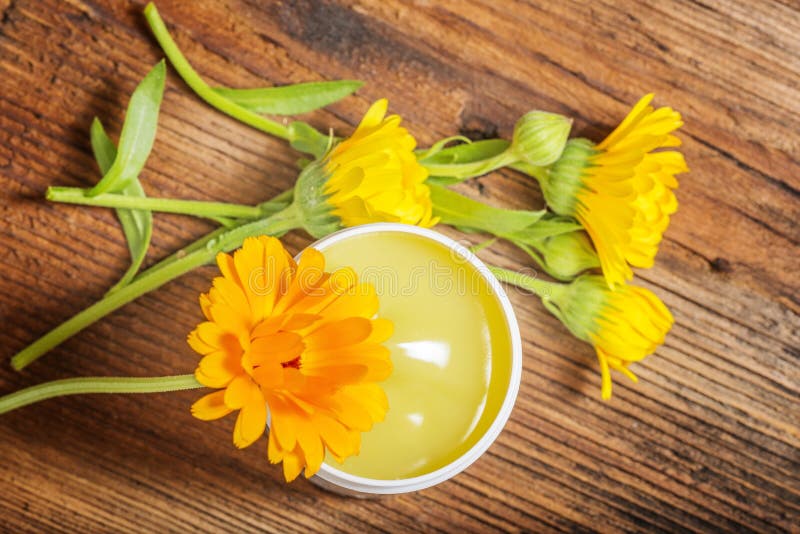 Marigold herbal extract stock photo. Image of flowers - 74009592