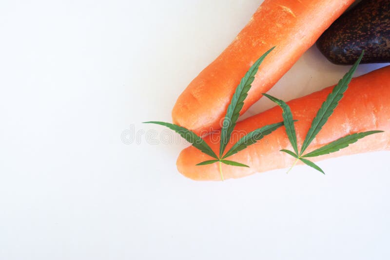 Marijuana Leaf with Fruit and Vegetable Stock Image - Image of drug ...