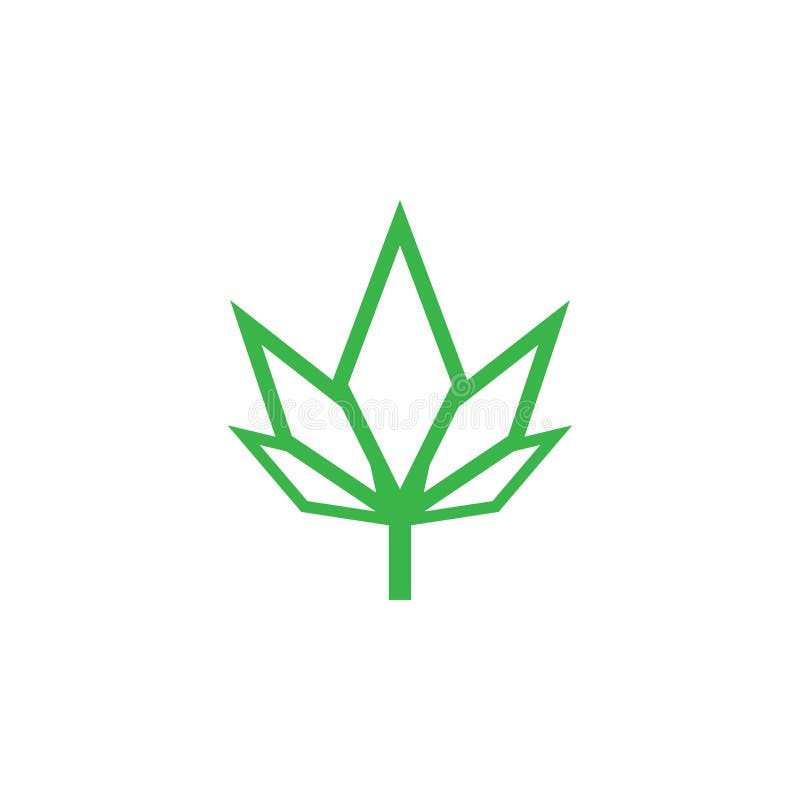 Marijuana Leaf Graphic Design Template Vector Illustration Stock Vector ...