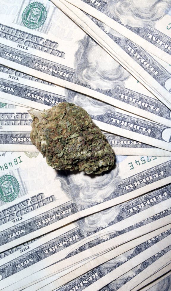 Marijuana and Money stock photo. Image of closeup, hemp - 36475142