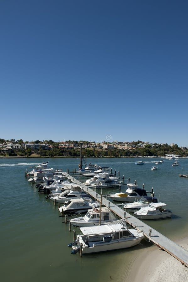 Sunset Fishing at Point Walter, Swan River, Perth. Stock Photo - Image ...