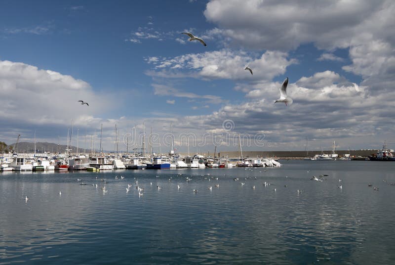 Marina de port de Garrucha photo stock. Image of bateaux - 23414920