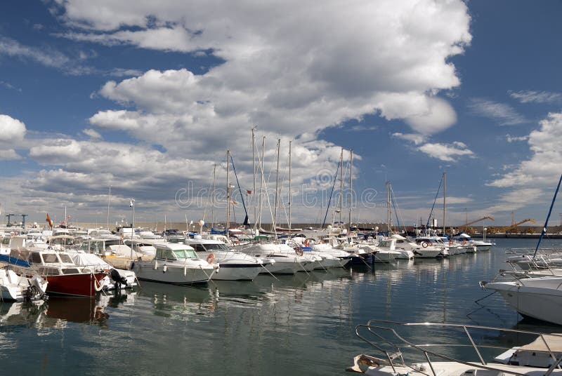 Port De La Garrucha-Almeria-Andalousie Image stock éditorial - Image du ...