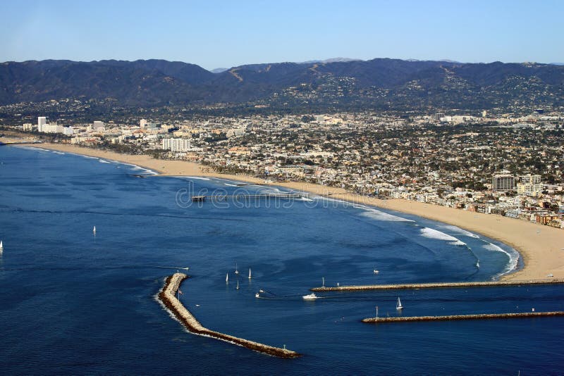 Marina del rey harbor stock photo. Image of sailboat - 10799582