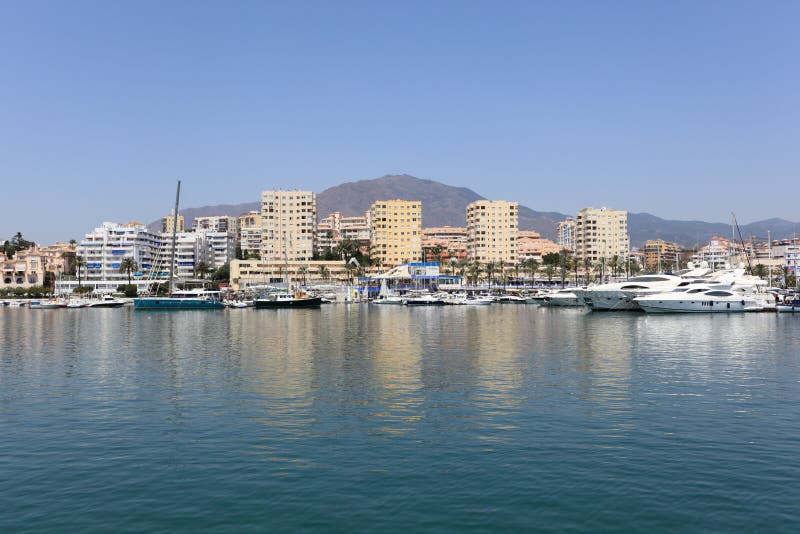 Marina of Estepona, Spain stock image. Image of spain - 33174669