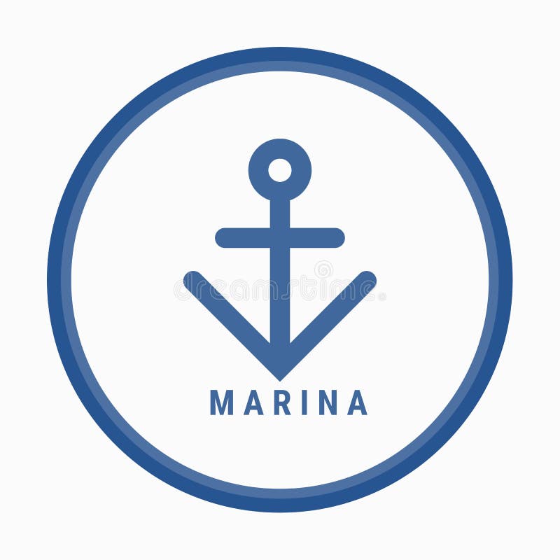 Marina Logo Stock Illustrations – 902 Marina Logo Stock Illustrations ...