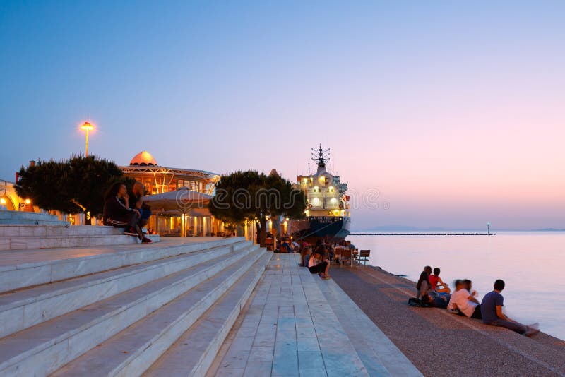 Marina in Patras. editorial image. Image of recreation - 55798485