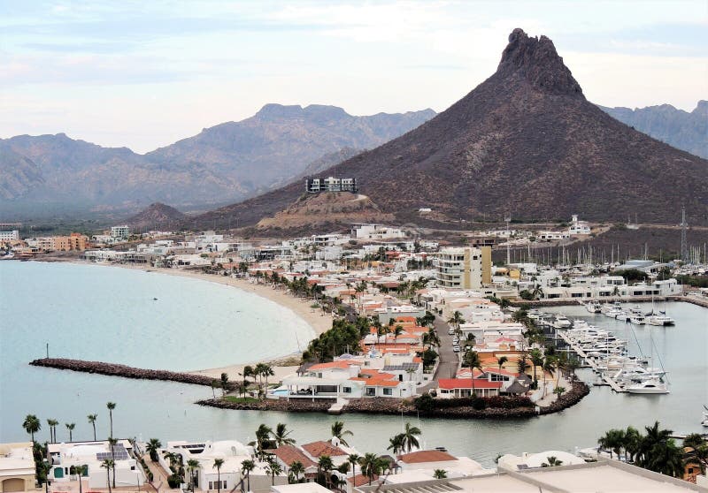 Panoramic View of Beautiful Marina Real Stock Image - Image of resorts ...