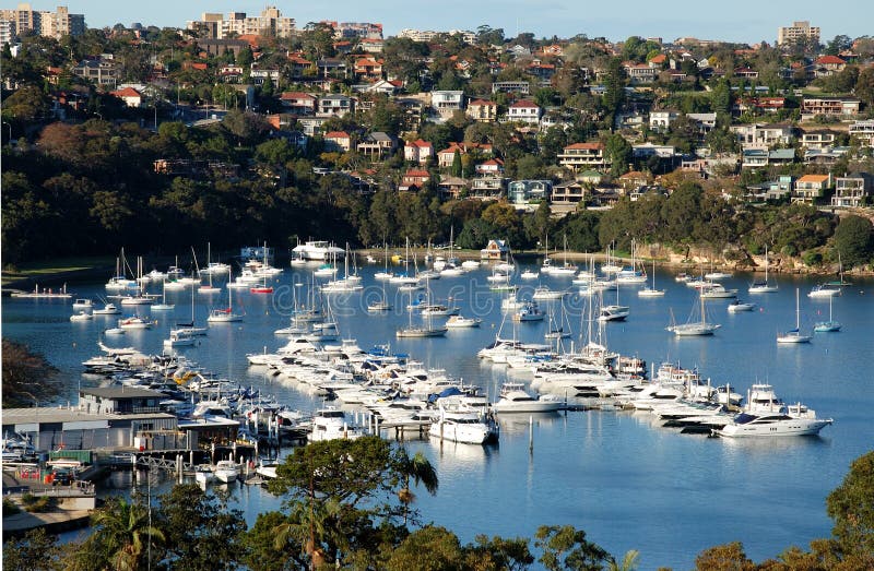 Marina View stock image. Image of rocks, sydney, harbor - 2605879