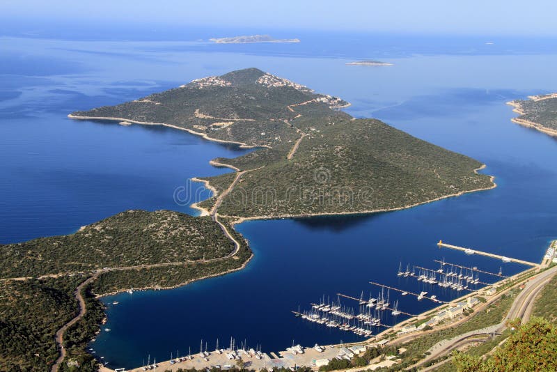 Marina stock photo. Image of coast, lycia, blue, kash - 31945812