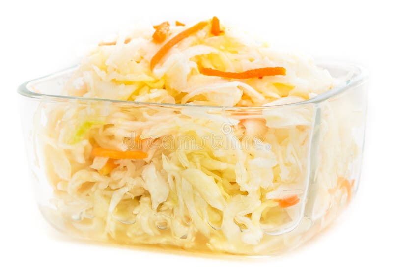 Marinated cabbage close up stock image. Image of acidic - 177093613