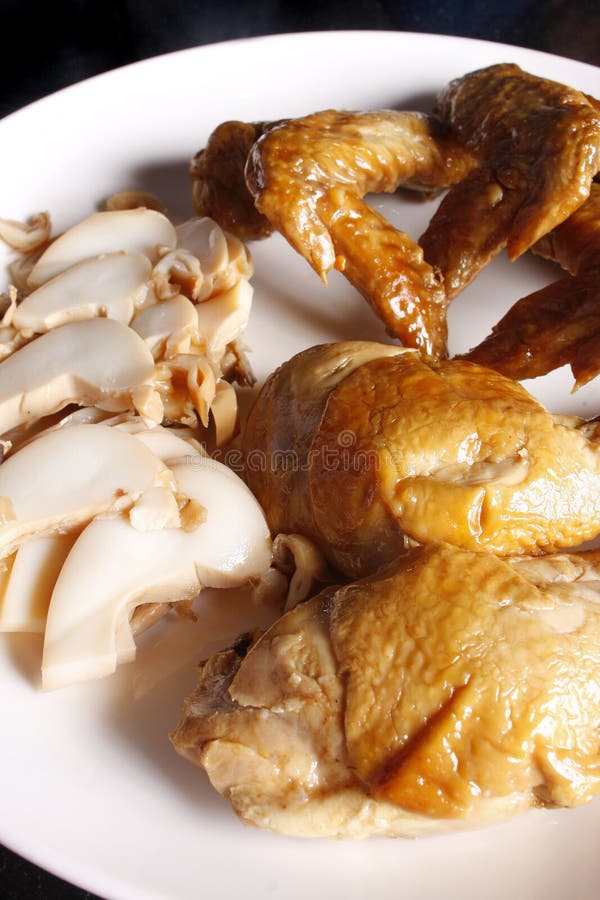 Marinated Chicken Leg, Wing And Squid Picture. Image: 5435961