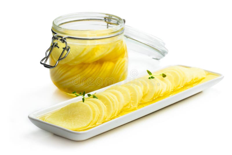 Marinated Daikon Isolated on White Stock Image - Image of ingredient ...