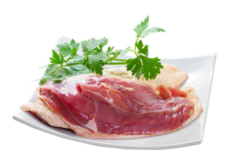 Marinated duck fillet stock image. Image of sliced, protein - 30956565