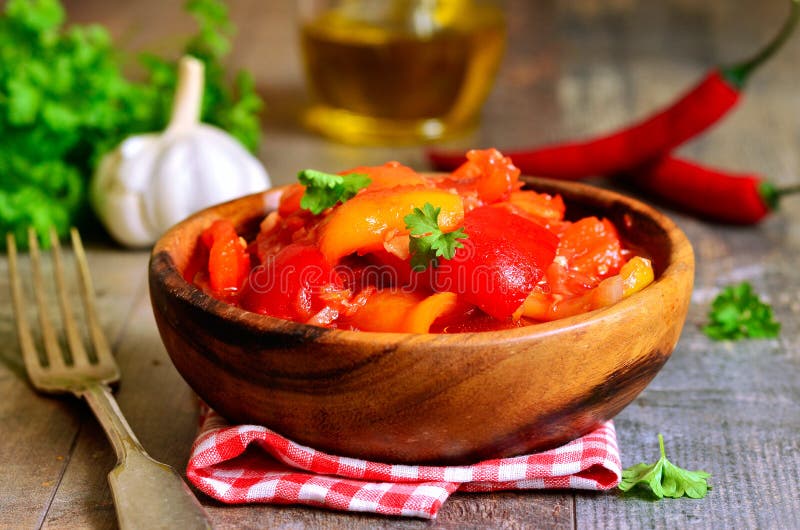 Lecho stock image. Image of lecso, healthy, culinary - 33326037