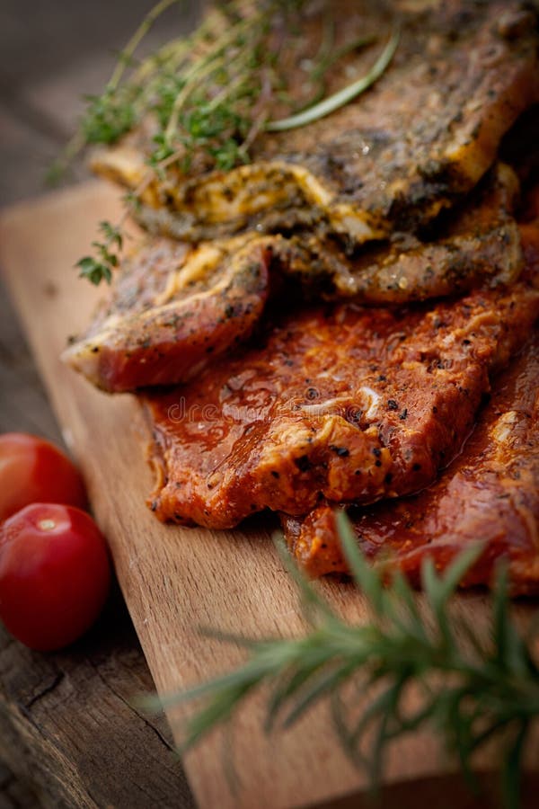 Marinated meat stock photo. Image of freshness, nutrition - 30764534