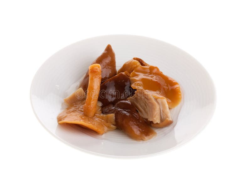 Marinated mushrooms stock photo. Image of nameko, dinner - 12978124