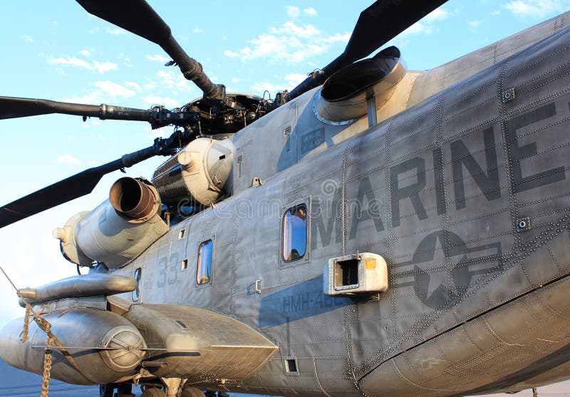 Marine attack helicopter stock photo. Image of airplane - 16412420