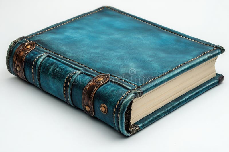 Marine Blue Notebook Mockup on White Background - Elegant Design for ...