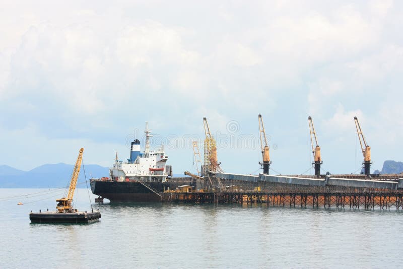 Marine Cargo Transportation Stock Image - Image of carrier, transport ...
