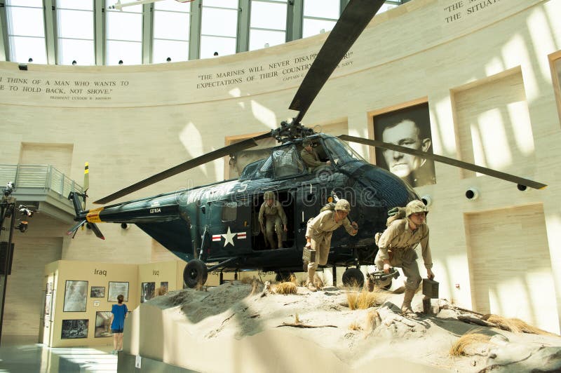 Marine Corps Museum editorial photo. Image of american - 46782051