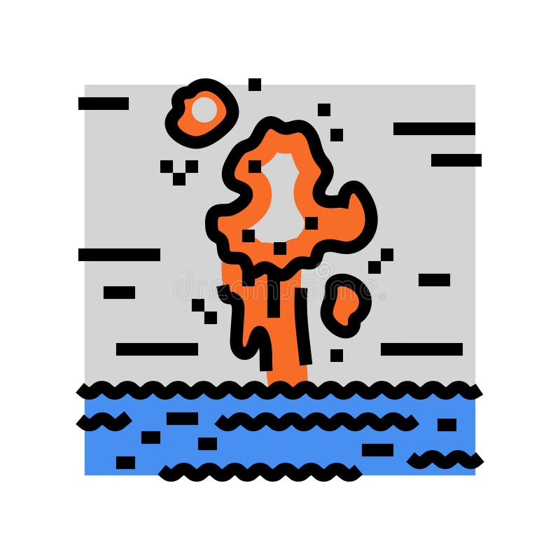 Marine Corrosion Color Icon Vector Illustration Stock Vector ... Marine Corrosion Color Icon Vector Illustration Stock Vector ...