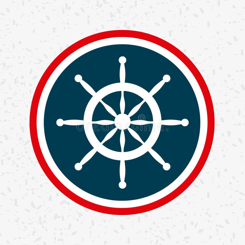 Marine emblem design stock illustration. Illustration of vintage - 66543719